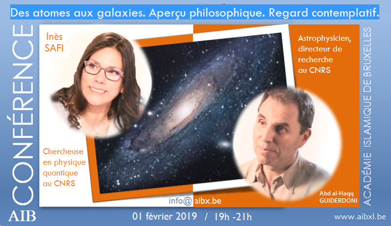 Conférence “Des atomes aux galaxies. Aperçu philosophique. Regard ...